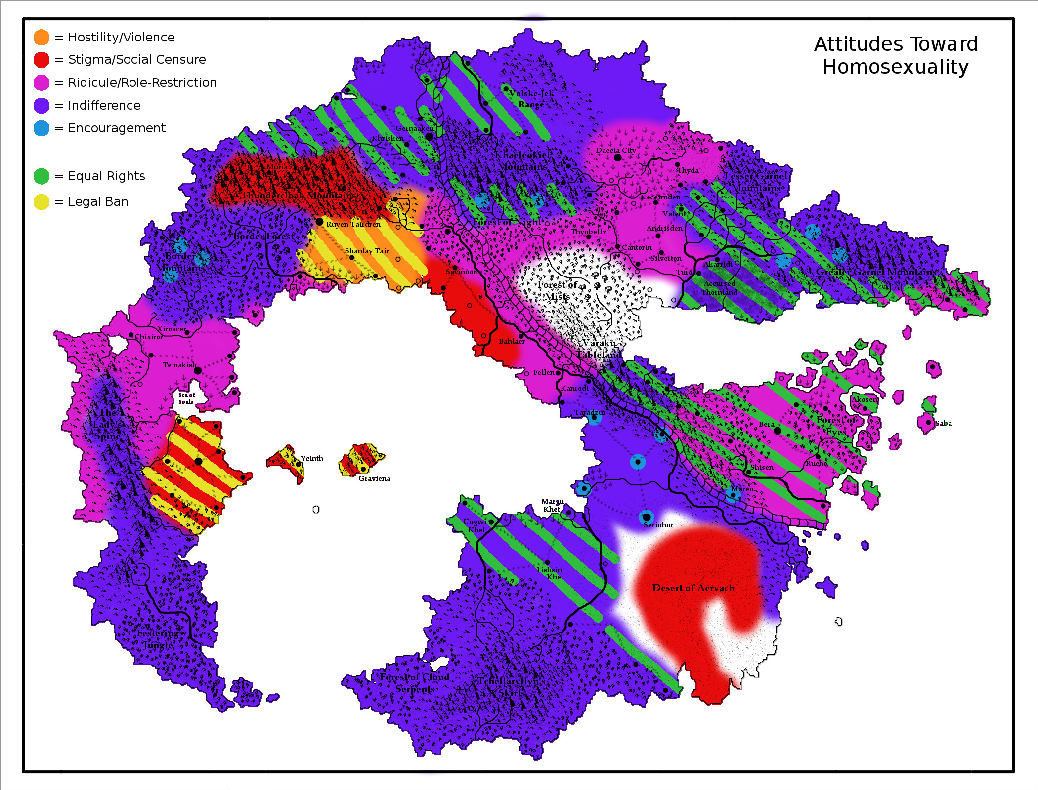 Gender and Sexuality, With Maps | The War of Memory Project